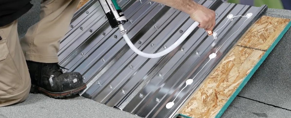 How To Seal Metal Roof Screws Faster